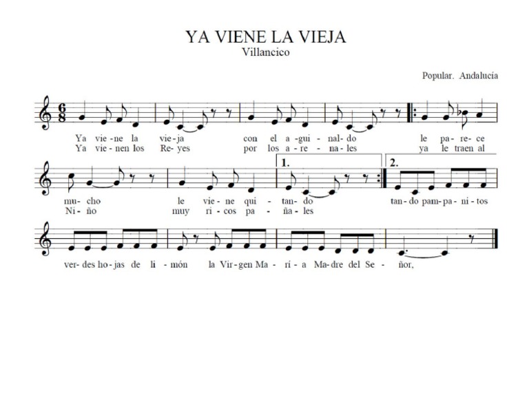 Ya Viene La Vieja | PDF