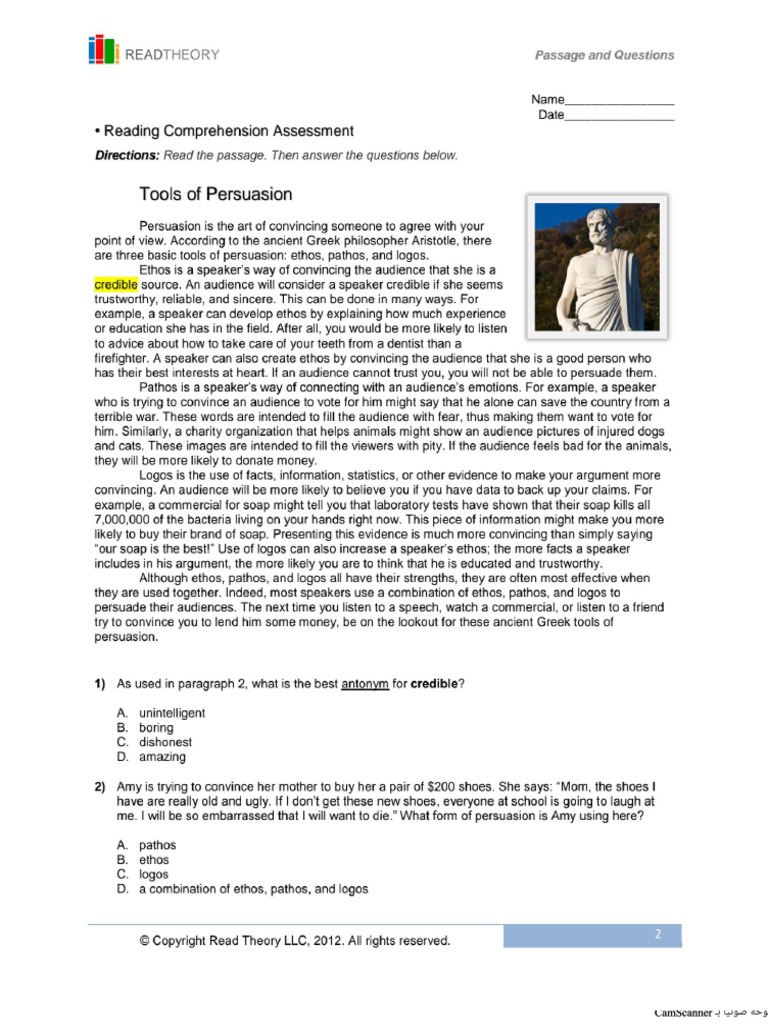 8 Tools of Persuasion Free Sample 2 | PDF