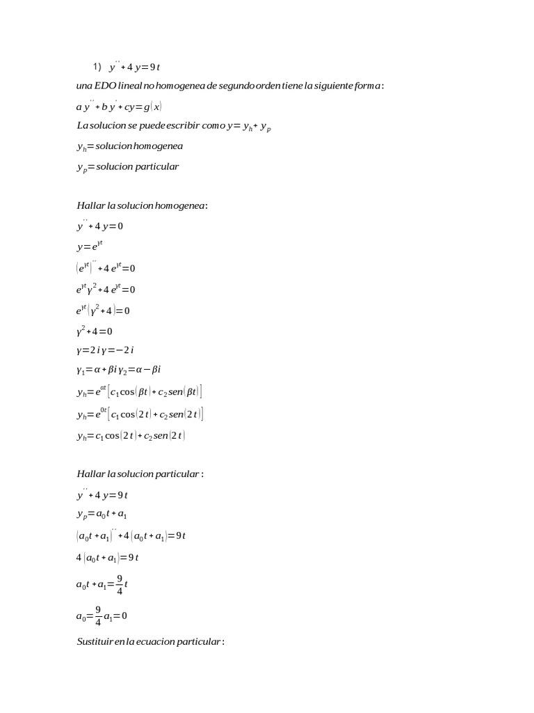 Tarea de Transformada de Laplece 2 | PDF | Integral | Función (Matemáticas)