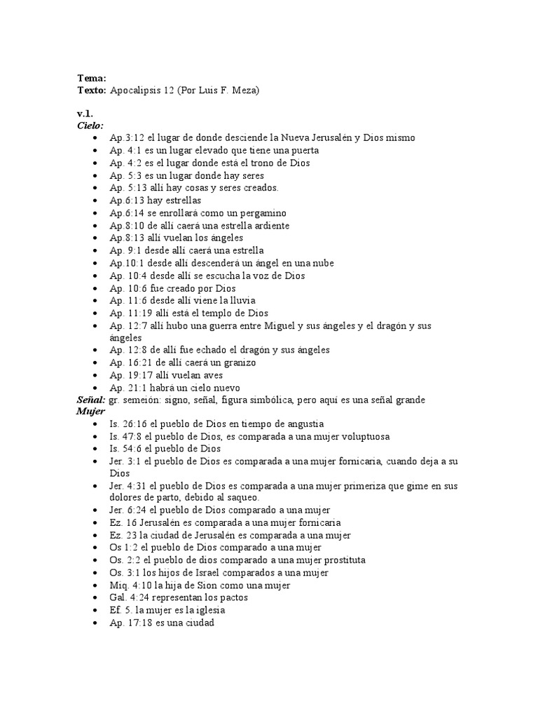 Apocalipsis 12 | PDF