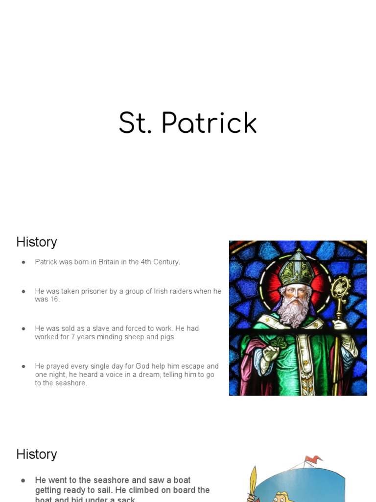 St. Patrick 1 | PDF | Travel | History