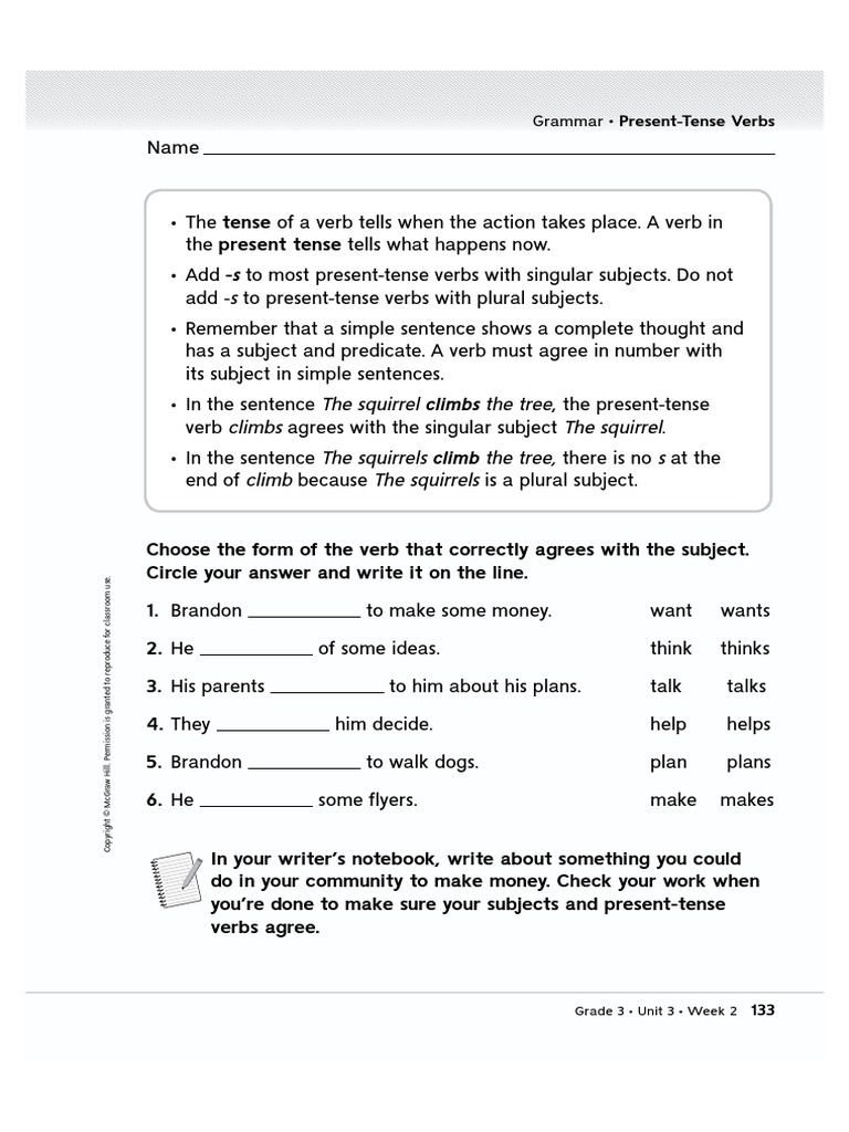 Week 12 Grammar | PDF | Subject (Grammar) | Verb