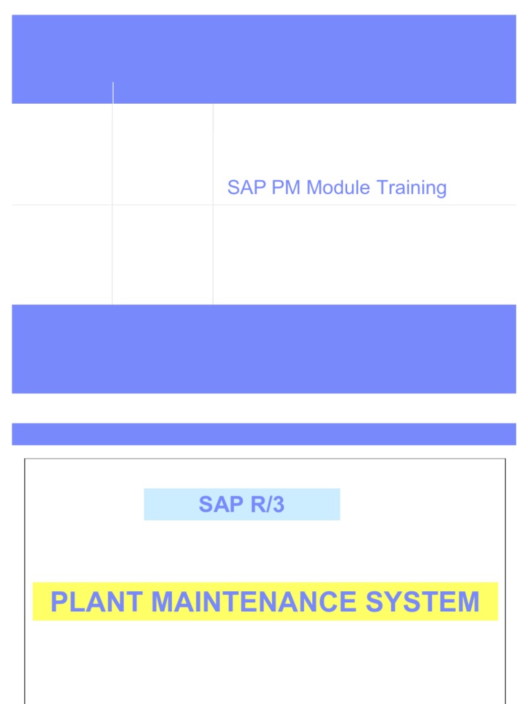 SAP PM Training | Download Free PDF | Integrated Truss Structure ...
