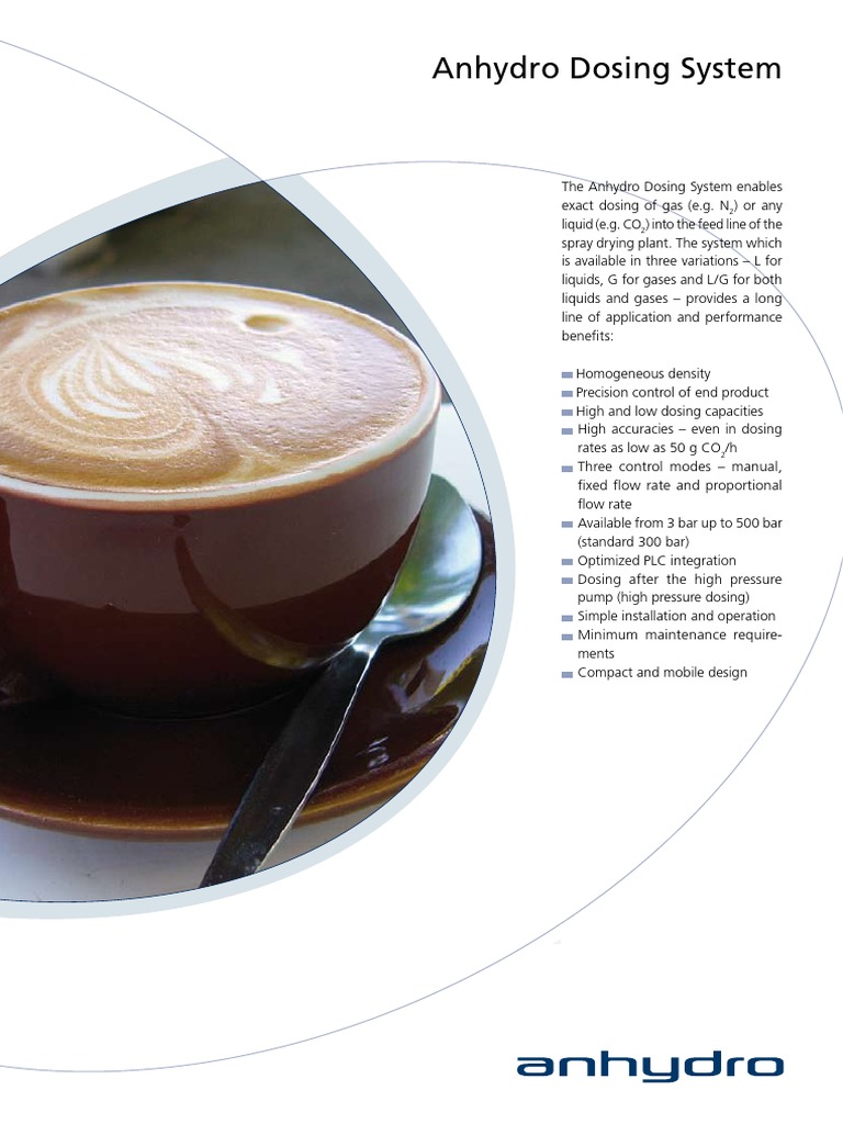 High Pressure CO2 Injection for Precise Control of Milk Powder Bulk ...