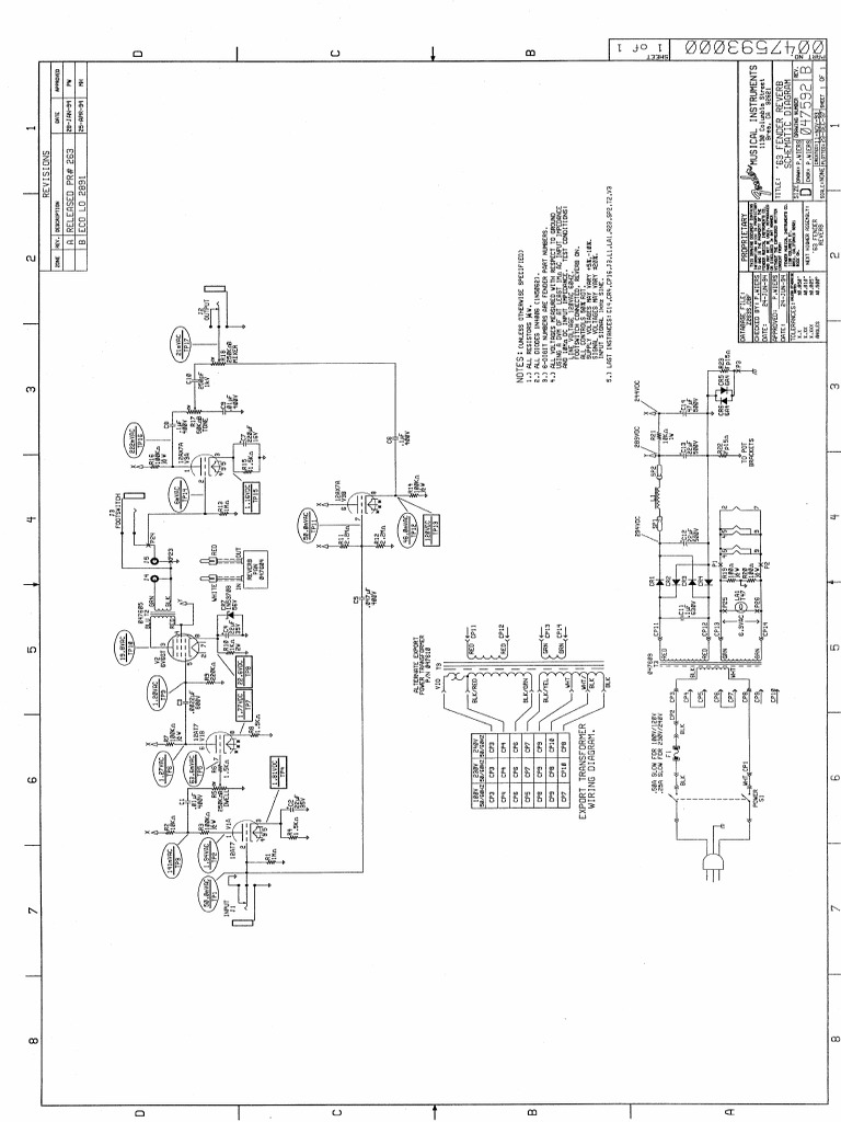 63 Reverb Schematic | PDF