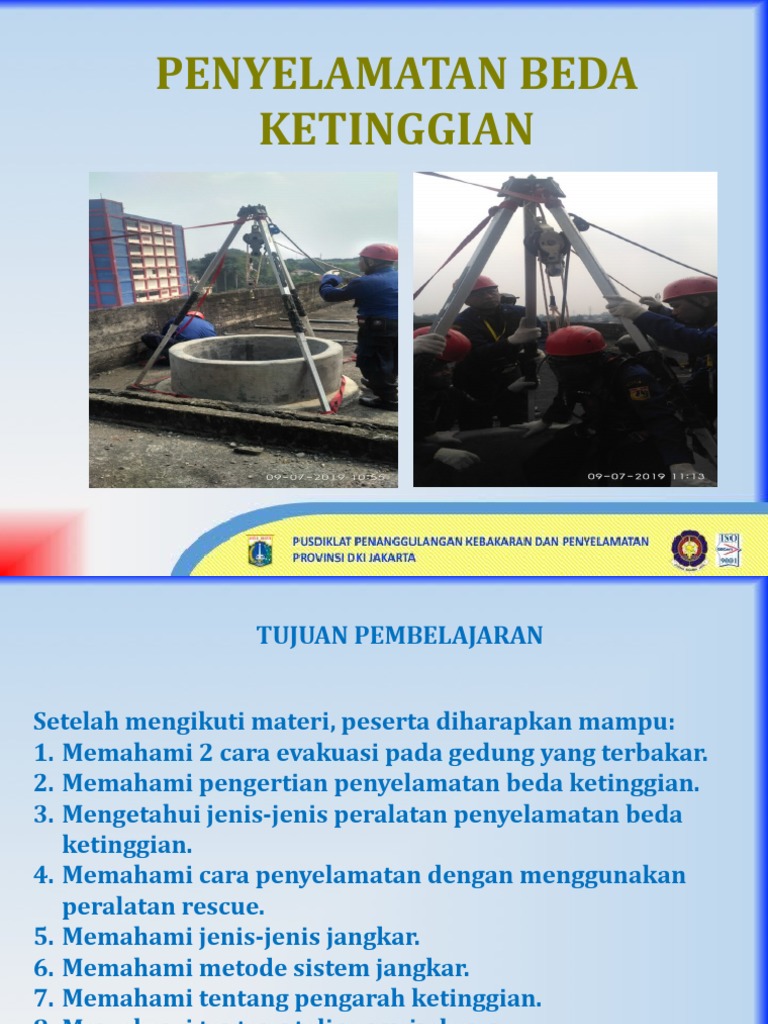 PENYELAMATAN BEDA KETINGGIAN 2021 - Oprek | PDF | Teknologi & Rekayasa