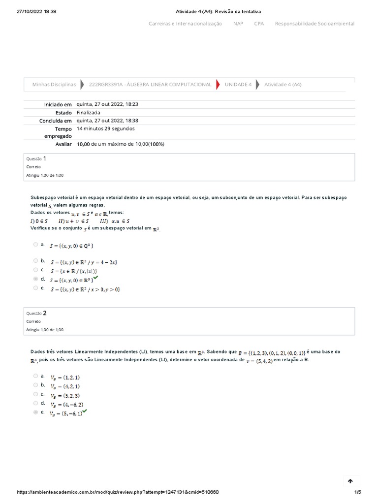 Atividade 4 (A4) | PDF