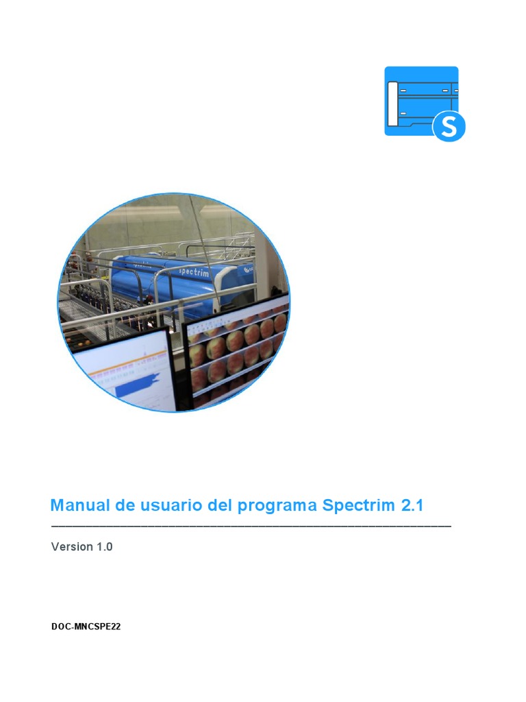 Spectrim V2.1 User Manual V1.0-ES | PDF | Ventana (informática) | Informática