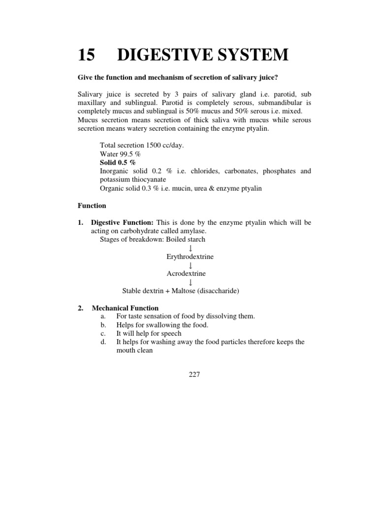 Digestive System | PDF | Digestion | Human Digestive System