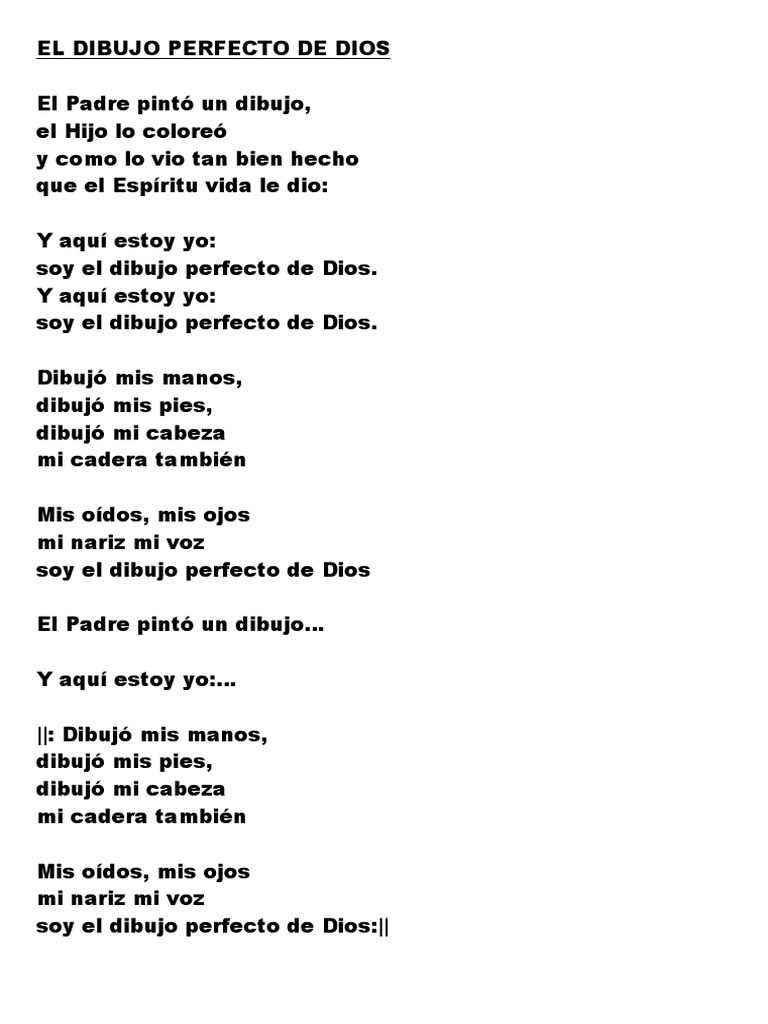 El Dibujo Perfecto de Dios | PDF