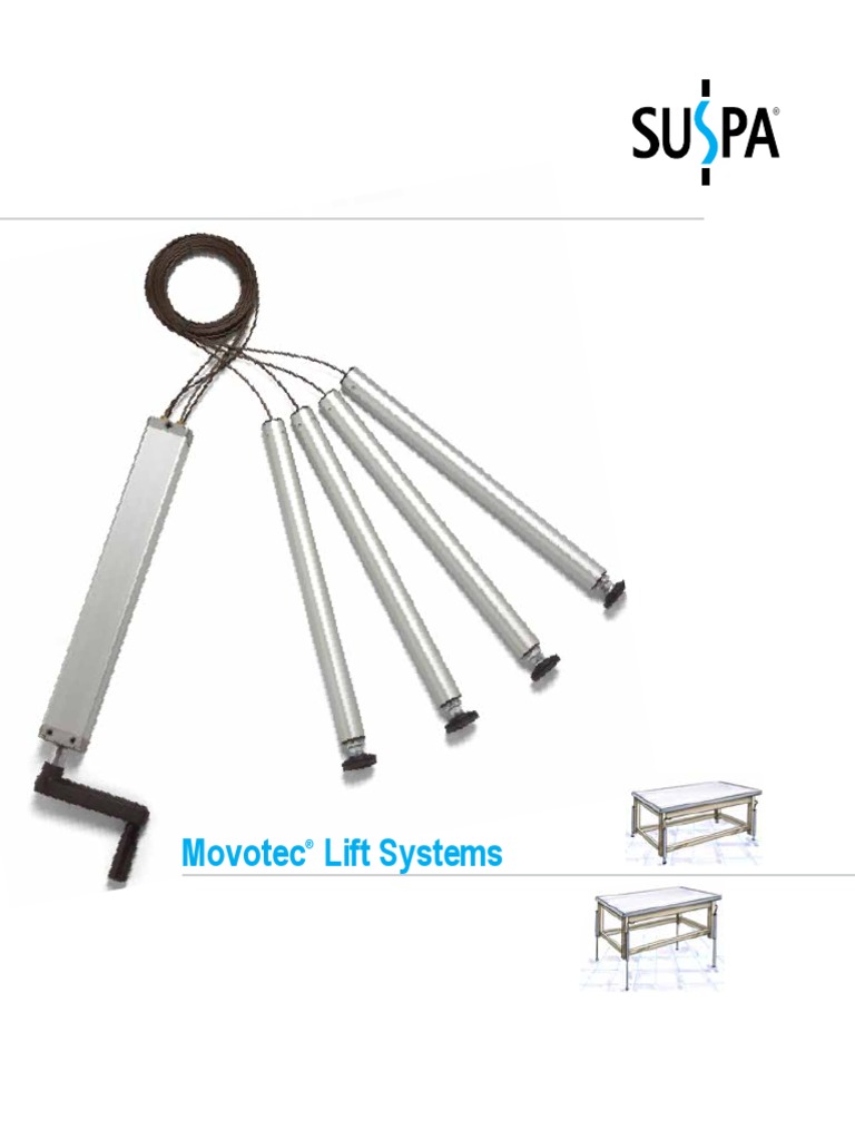 Suspa Movotec | PDF | Pump | Elevator