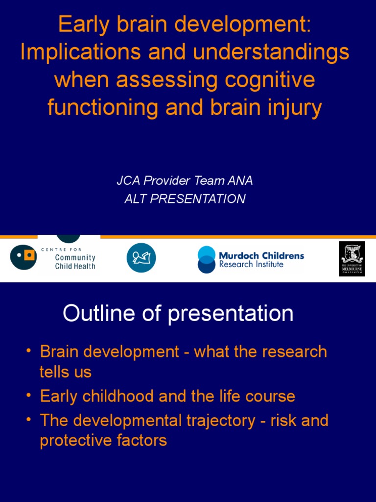 Early Brain Development: Implications and Understandings When Assessing ...