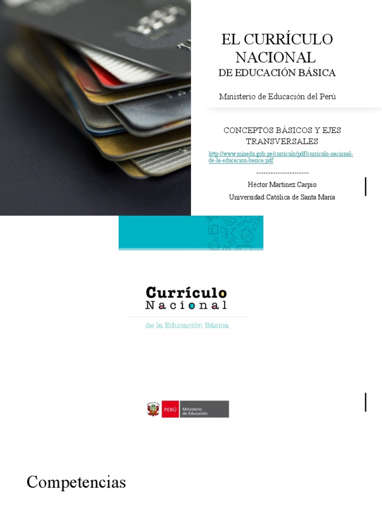 Currículo Nacional EBR | PDF | Plan de estudios | Educación primaria