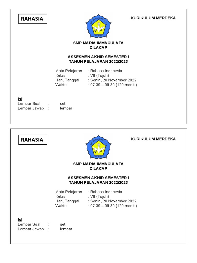 Cover Sampul Map Soal Kls 7 | PDF