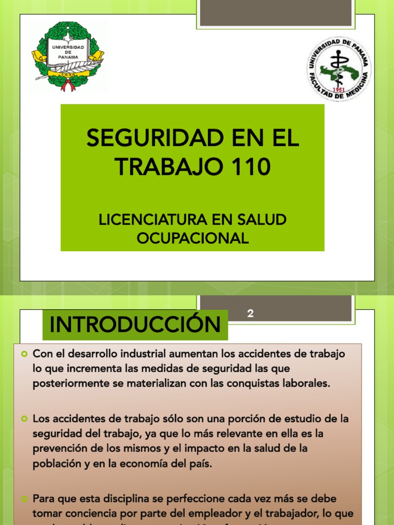 Tema 2 - Introducción A La Seguridad en El Trabajo 1 | PDF | Valores | Riesgo