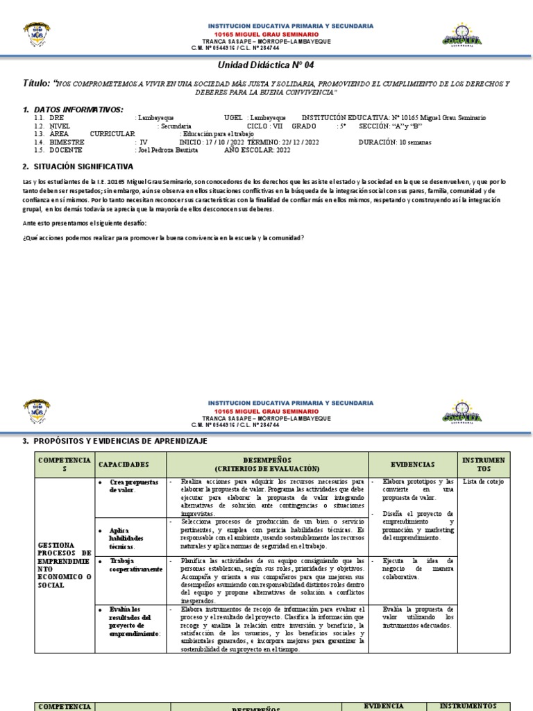 Ud4 - Ept - Joel Pedroza 5º | PDF