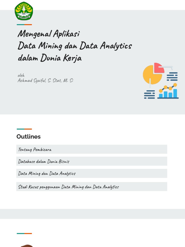 Unri Mengenal Aplikasi Data Mining Dalam Dunia Kerja | PDF | Analytics | Databases