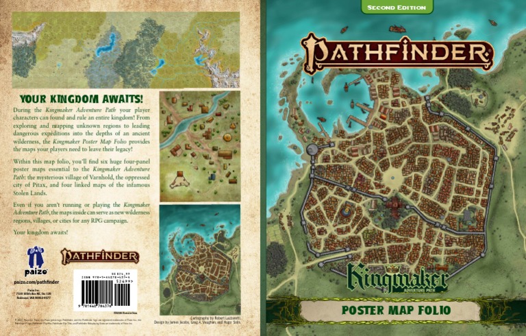 Kingmaker - Map Folio Wrap (PZO2026) | PDF