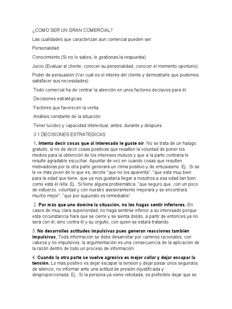 Manual de Ventas | PDF | Persuasión | Motivacional