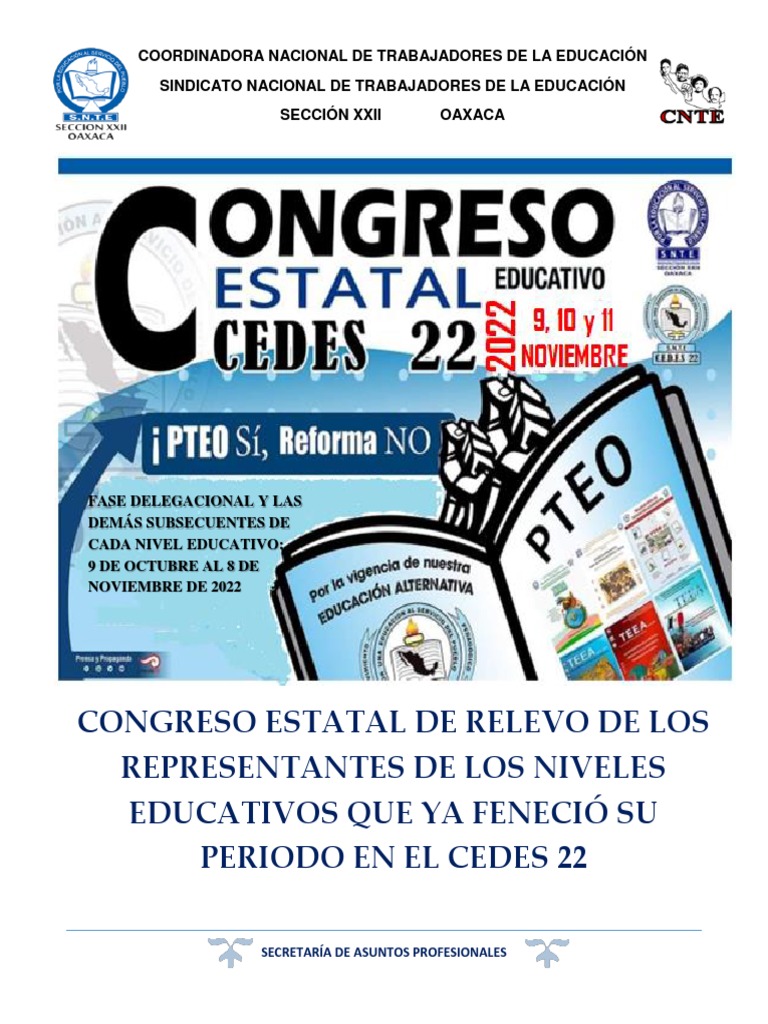 Documento Orientador Definitivo Relevo Cedes 22 | PDF | Plan de ...
