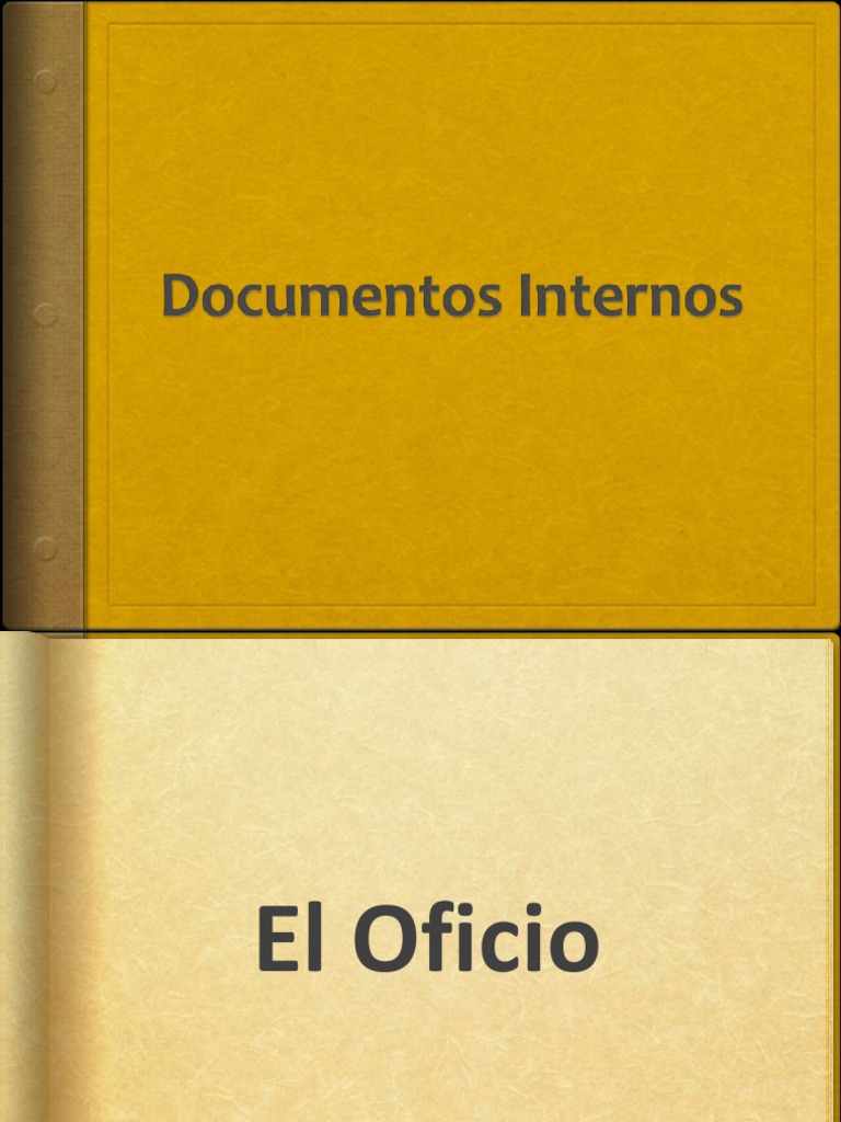 Documentos Internos | Descargar gratis PDF | Memorándum
