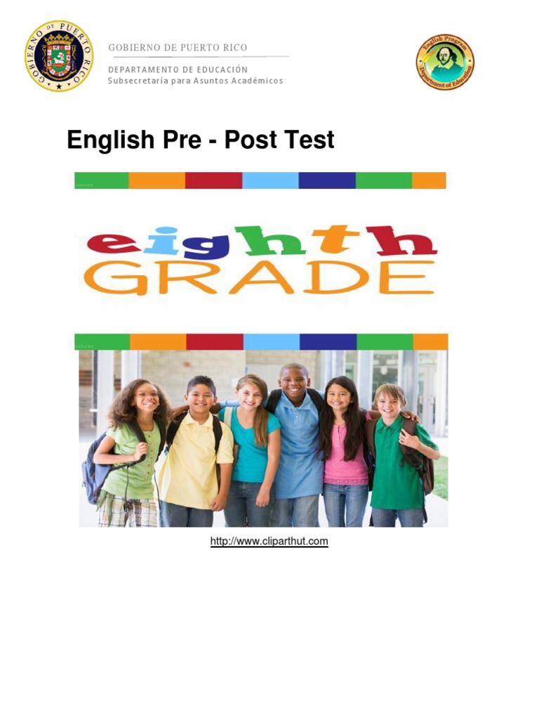 8th Grade - Teacher's Edition 2015 Pre-Post Test | PDF | Black Friday ...