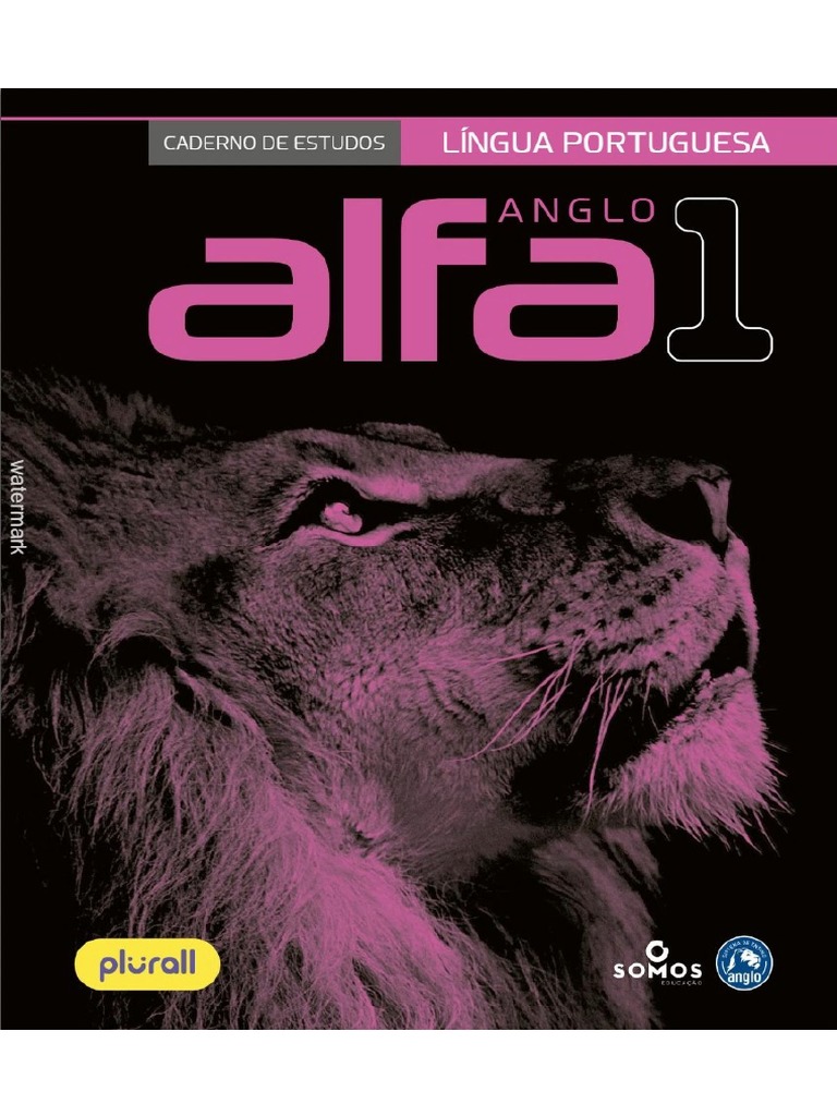 Caderno de Estudos Anglo Alfa 1 Português Volume 1 (Felipe Leal Etc.) | PDF