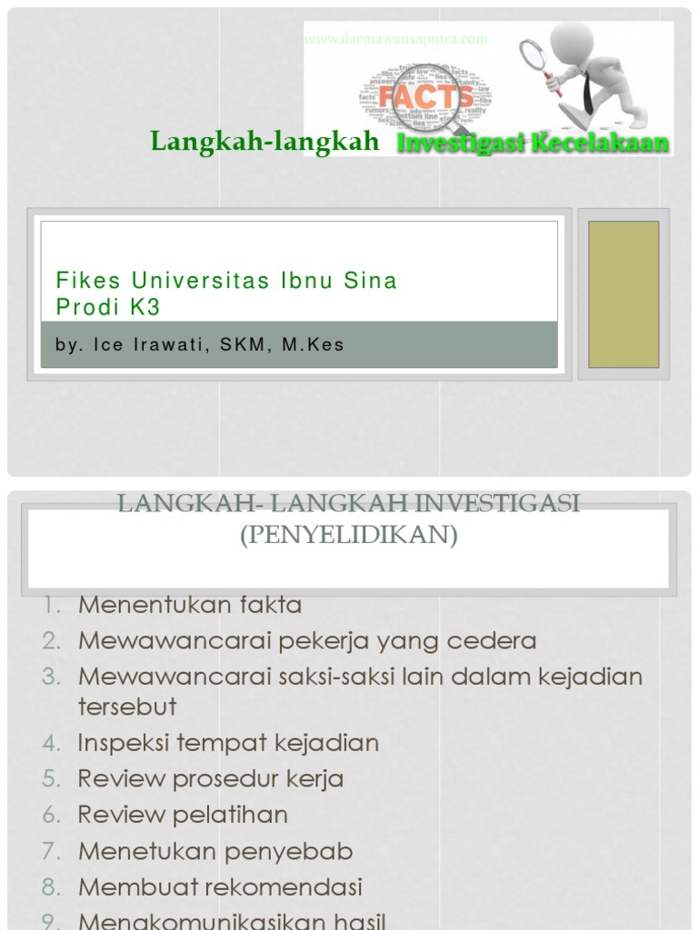 11 Langkah-Langkah Investigasi | PDF
