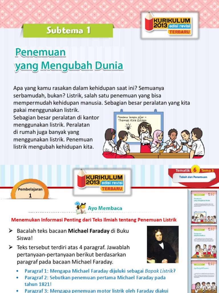 Bupena 6a Tema 3 Subtema 1 | PDF