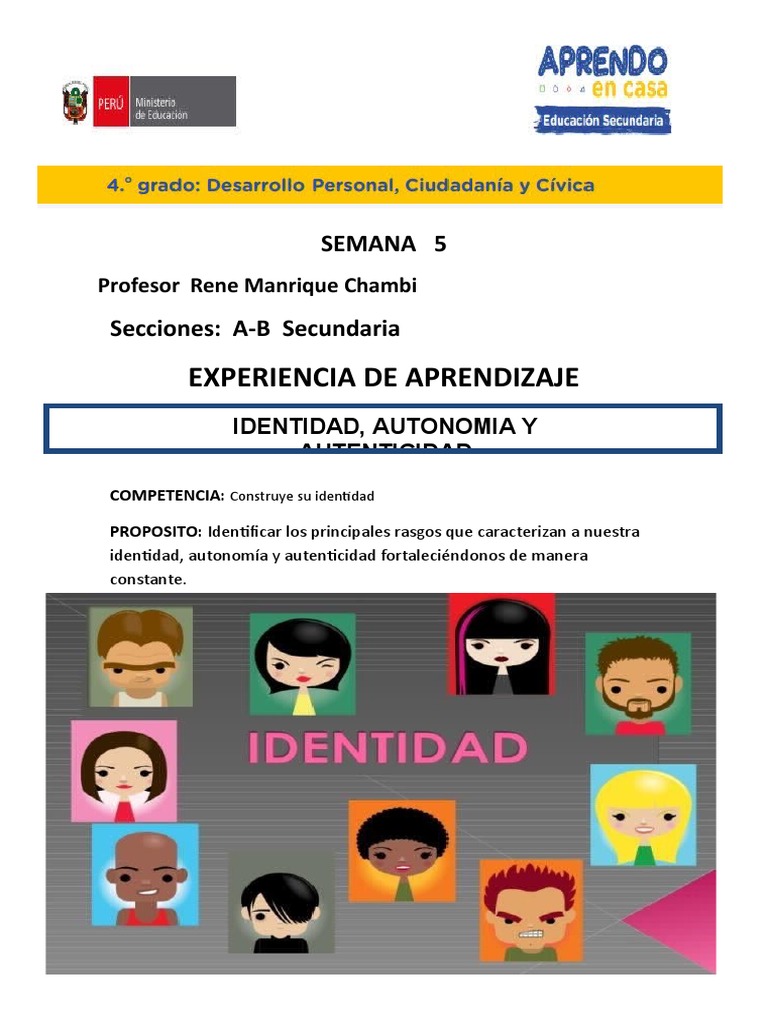 DPCC - S5 2021 4 Sec | PDF | Género | Estudios de género