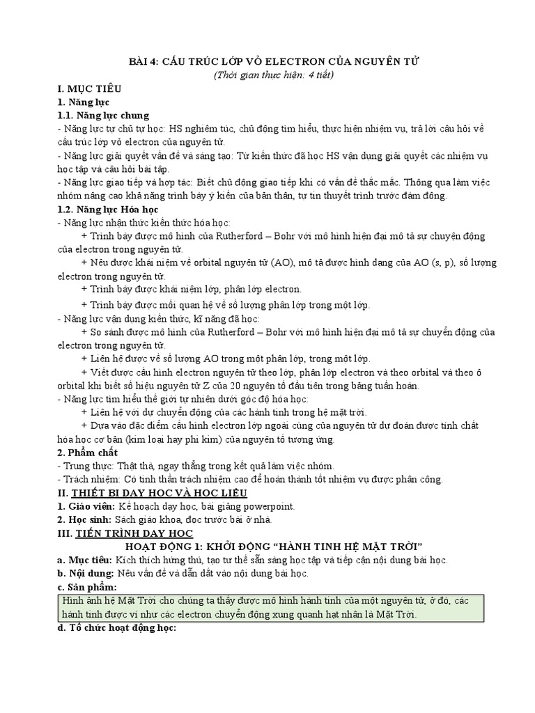 BÀI 4 - Hoa 10 - CTST | PDF