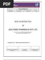Site Master File Guidelines for Cosmetics | PDF | Specification ...