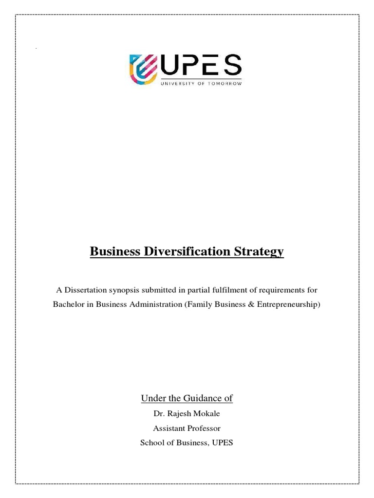 Business Diversification Strategy Download Free Pdf Survey