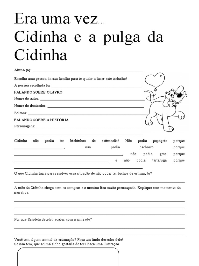 Cidinha E A Pulga Da Cidinha Pdf