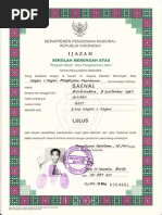 SKHUN SMA - Bernadus Romario Anindita PDF | PDF