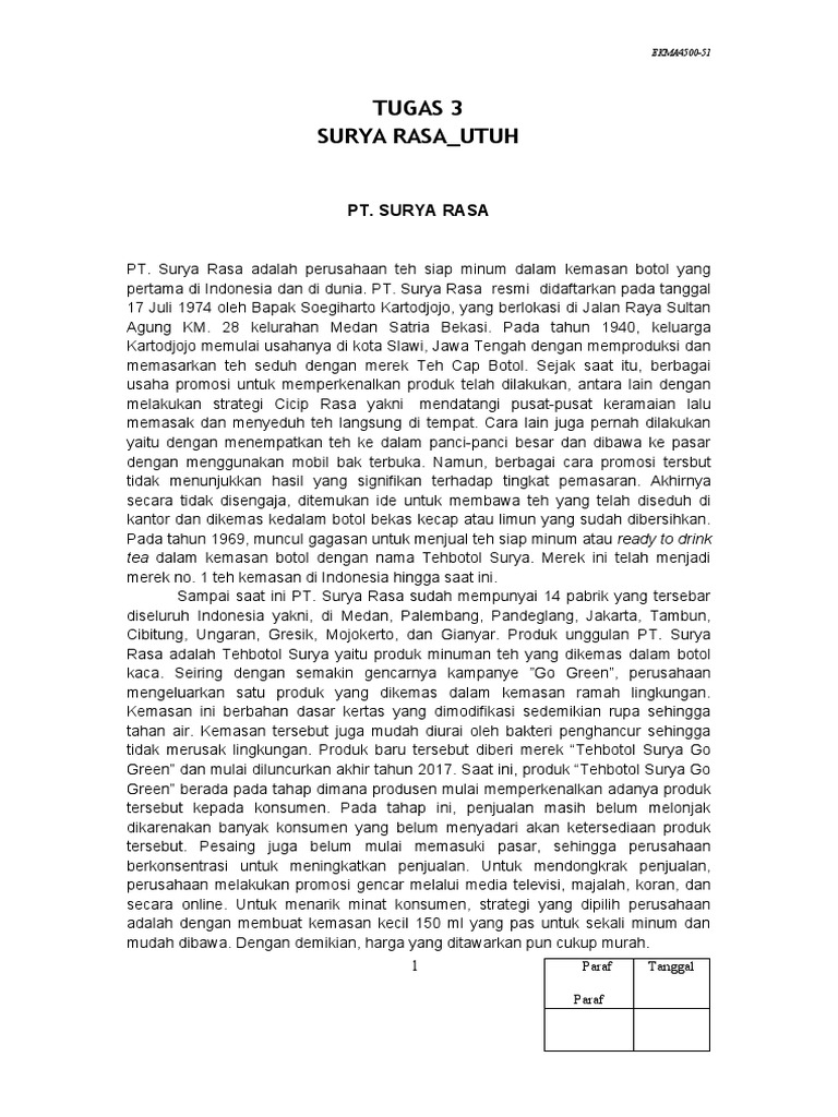 TUGAS 3 - Surya Raya - Utuh | PDF