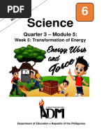 Energy and Change (Grade 6 English) | PDF | Power Station | Fuels