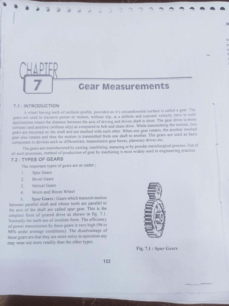 Gear Measurement | PDF