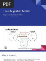 Lee's Push-Pull Migration Theory Explained | PDF | Human Migration ...