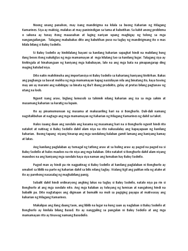 Alamat NG Basud | PDF