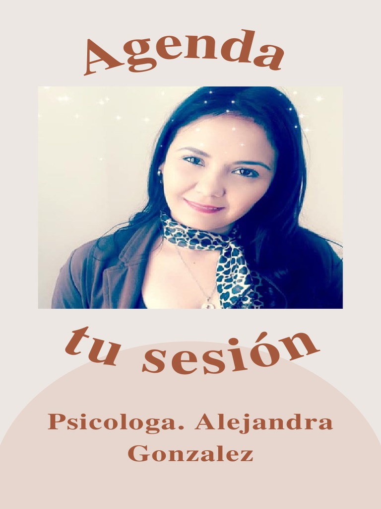 Portafolio de Servicio Psicologa Alejandra Gonzalez | PDF