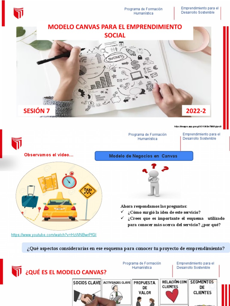 Modelo Canvas para Emprendimiento Sostenible | PDF | Iniciativa ...