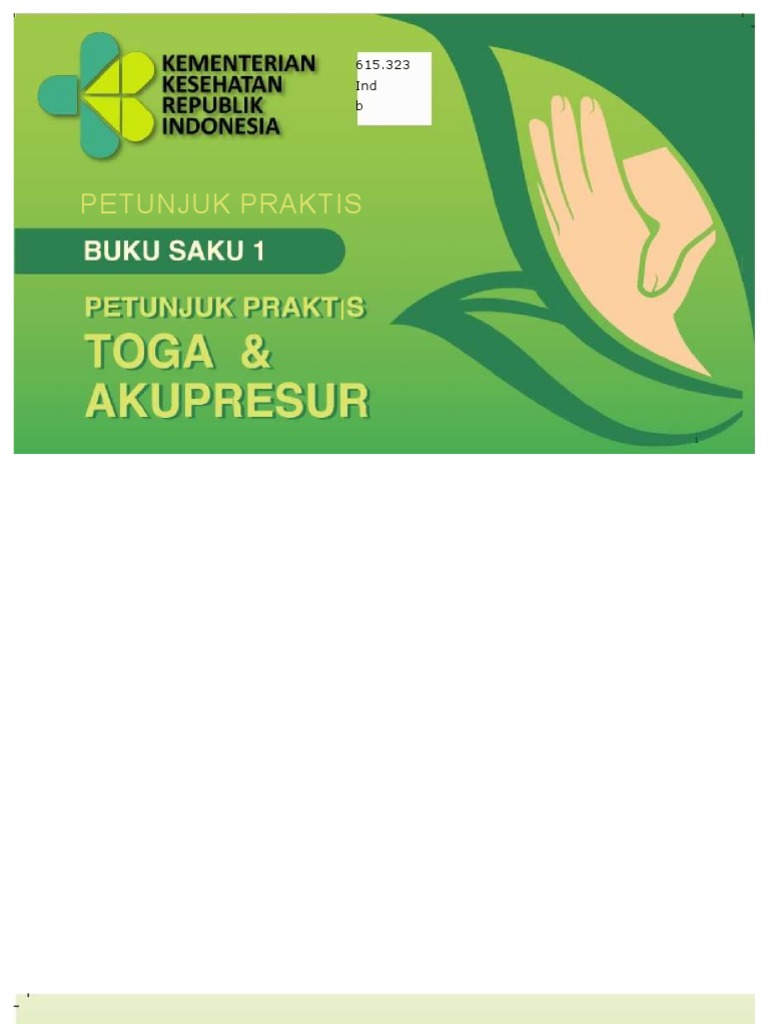 Buku Saku Toga Akupresur Full | PDF Buku Saku Toga Akupresur Full | PDF
