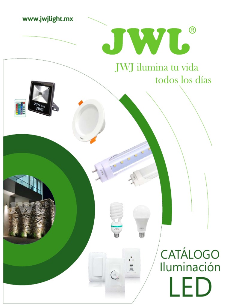Catálogo de iluminación LED de JWJ: focos ahorradores, lámparas y ...