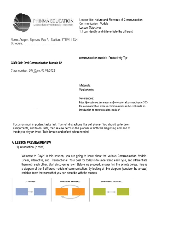 Cor 001 Sas-2 | PDF | Communication | Cognitive Psychology