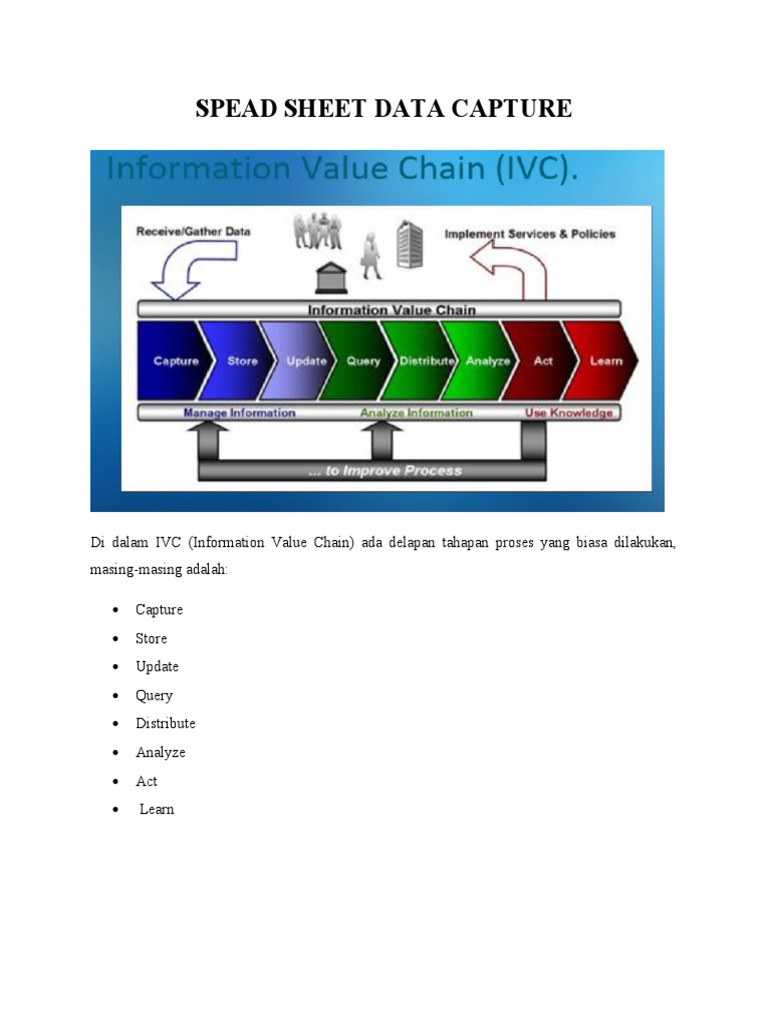 Spead Sheet Data Capture | PDF