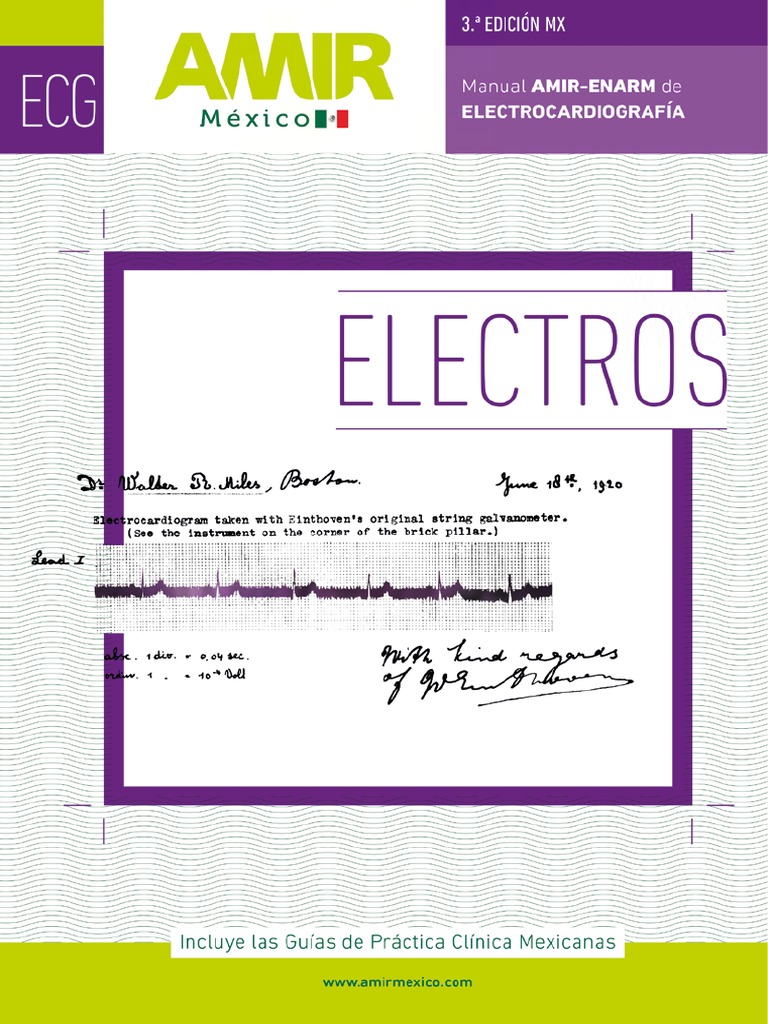 04 Electros | PDF | Electrocardiografia | Fisiología Cardiovascular
