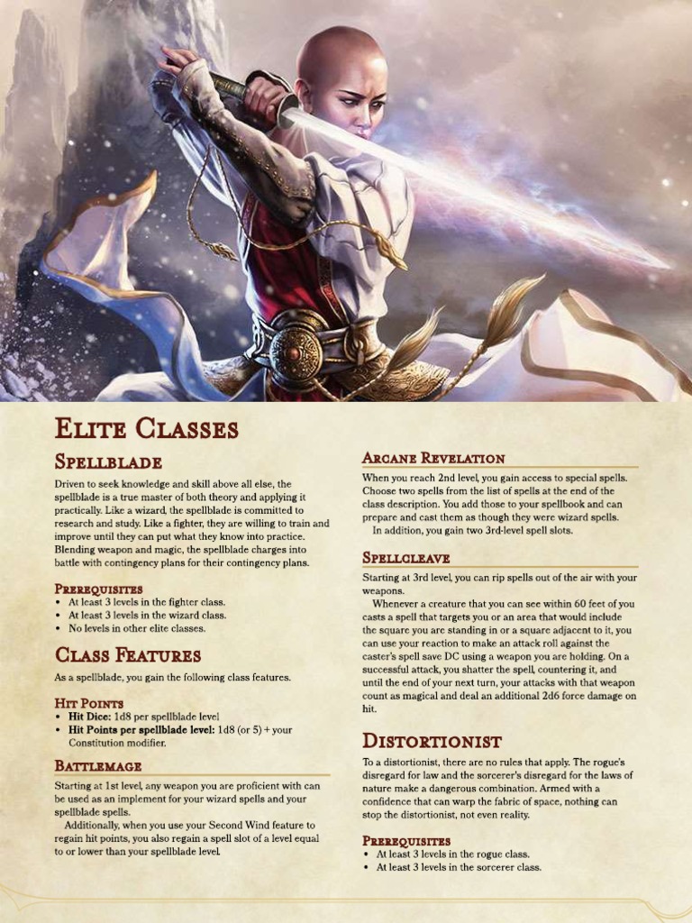 Spellblade Distortionist | PDF