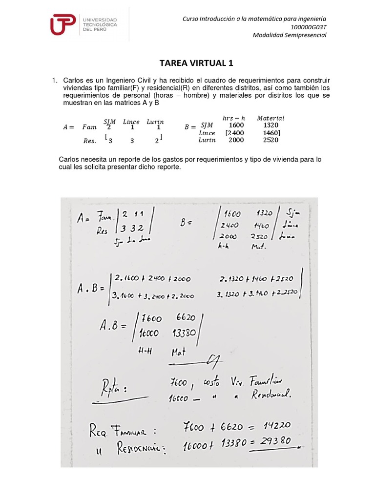Tarea Matematica | PDF