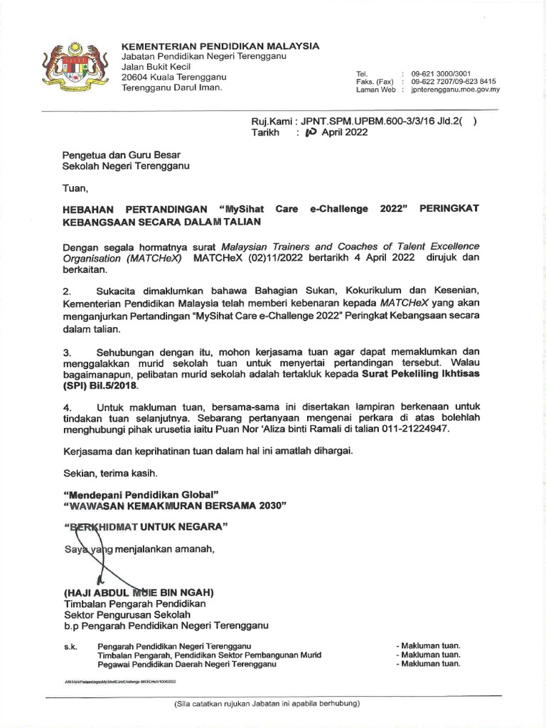 Mysihat E Challenge 2022 Pdf